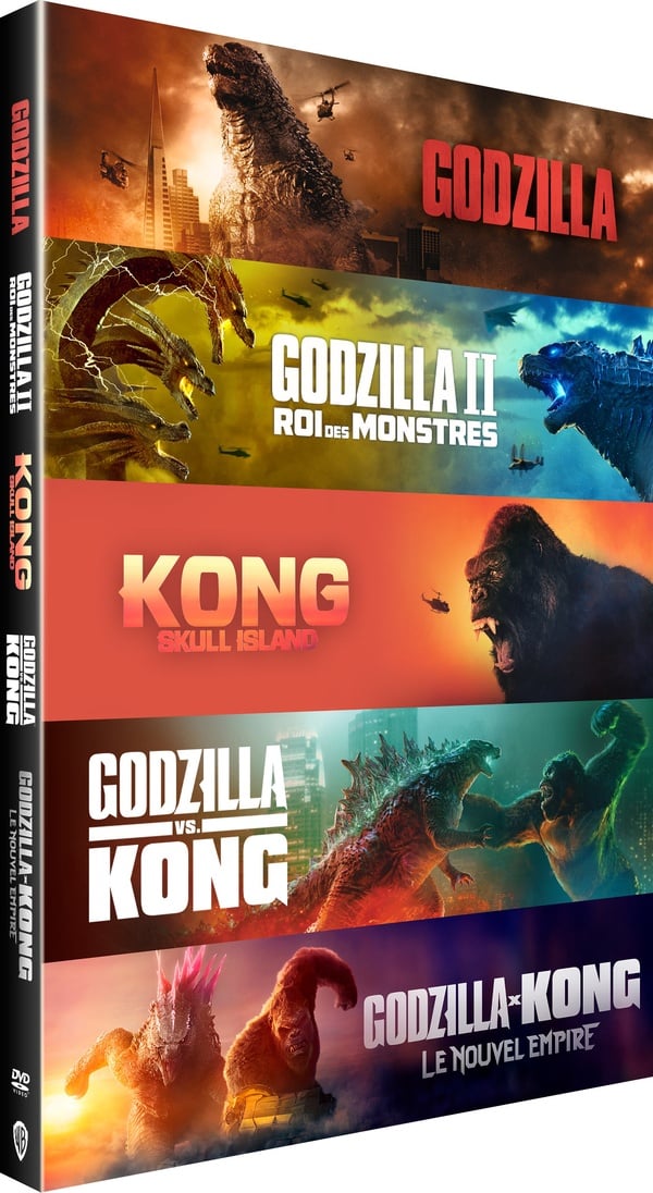 MonsterVerse (Godzilla/Kong) - Collection 5 films : Godzilla + Godzilla ...