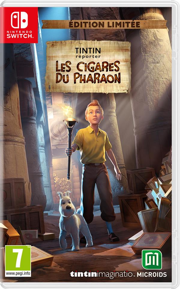 Tintin Reporter : Les Cigares du Pharaon - Édition Limitée - Jeux ...