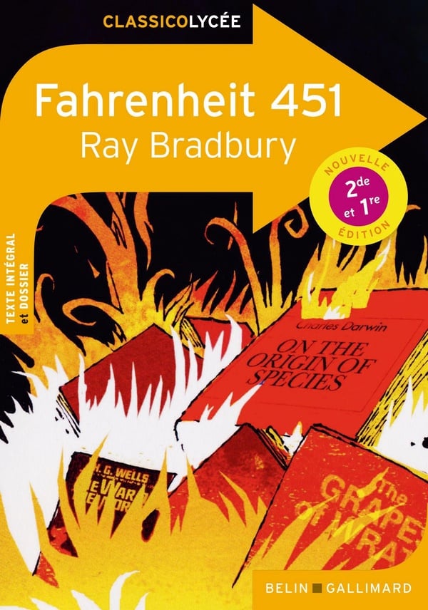 Fahrenheit 451 : Ray Bradbury - Livre scolaire lycée | Cultura
