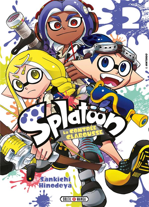Splatoon - la contrée clabousse Tome 2 : Sankichi Hinodeya - 2302102118 - Mangas Shonen | Cultura
