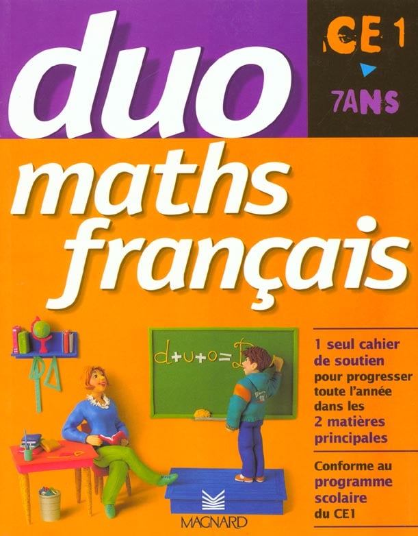 Duo math francais ce1 : Collectif - 2210741440 - Livre primaire | Cultura