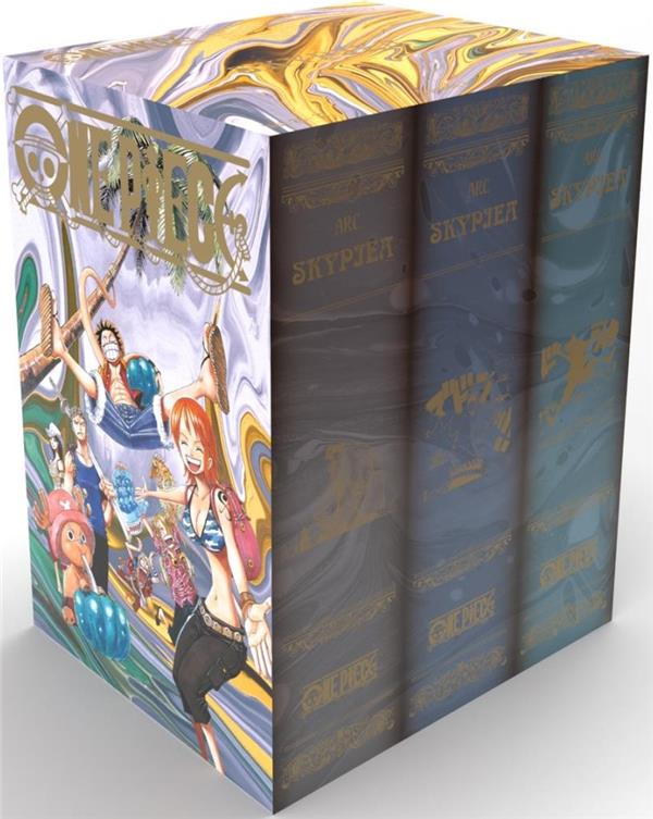 One Piece : coffret vol.3 : Tomes 24 à 32 : Skypiea : coffret vide ...