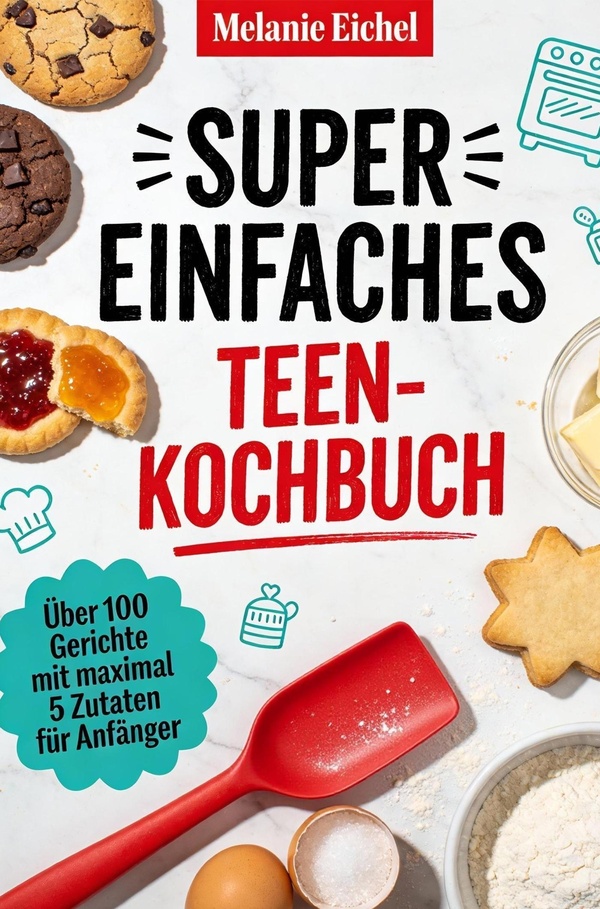 Super einfaches Teen-Kochbuch : Uber 100 Gerichte mit maximal 5 Zutaten ...