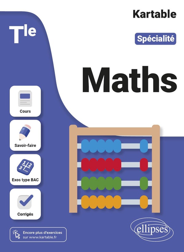 Kartable : spécialité mathématiques - terminale (édition 2023 ...