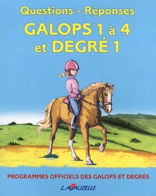 Questions/Réponses Galops 1 à 4 et Degré 1 : Collectif | Cultura