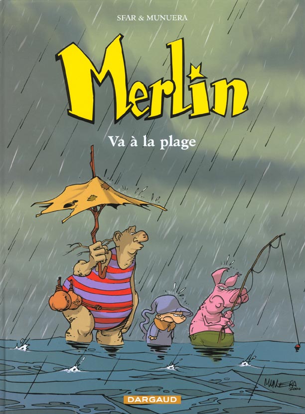 Merlin Tome 3 : Merlin va à la plage : José-Luis Munuera,Joann Sfar ...