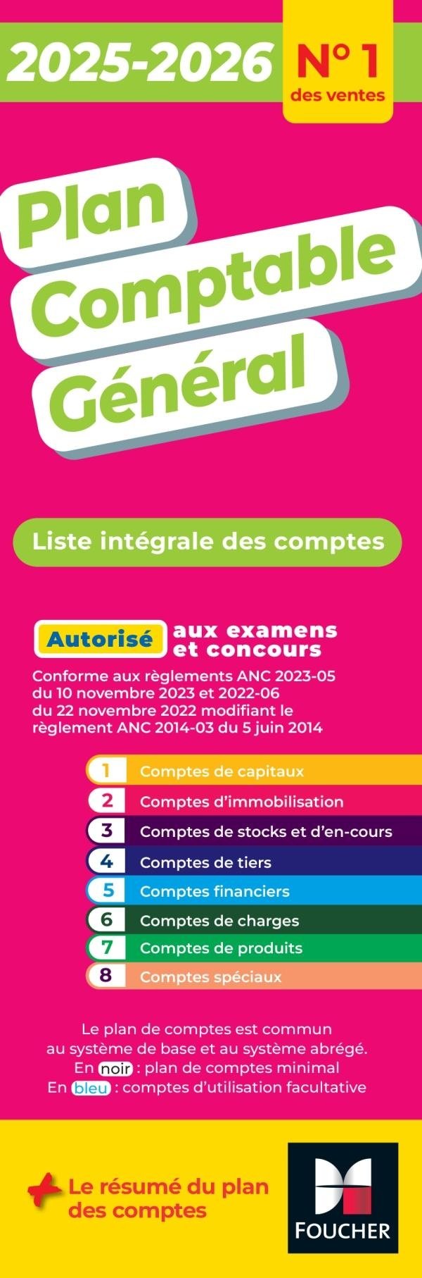 Plan comptable général (édition 2025/2026) : Sébastien Paugam ...