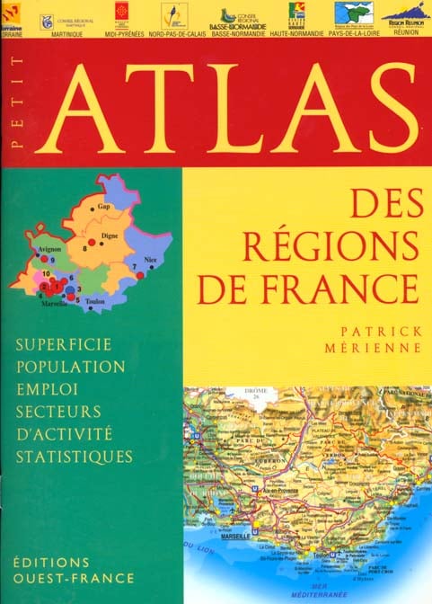 Atlas des regions de france : Patrick Mérienne - Atlas Livre - Livre ...