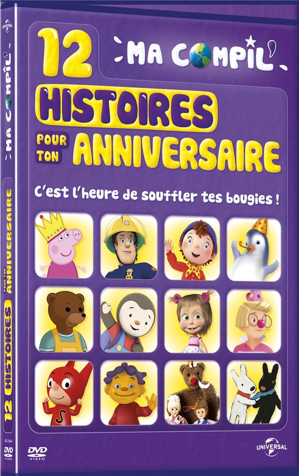 Ma Compil' - 12 histoires pour ton anniversaire - DVD Jeunesse - famille - Films DVD & Blu-ray ...