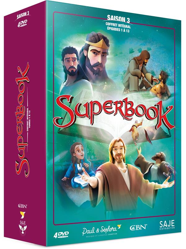 Superbook - Saison 3 - Jeunesse - famille - Films DVD & Blu-ray | Cultura