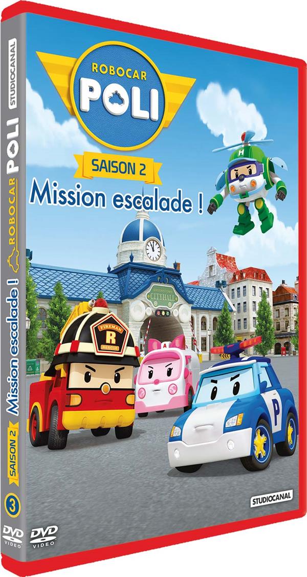 Robocar Poli - Saison 2 - 3 - Mission escalade ! - DVD Jeunesse ...