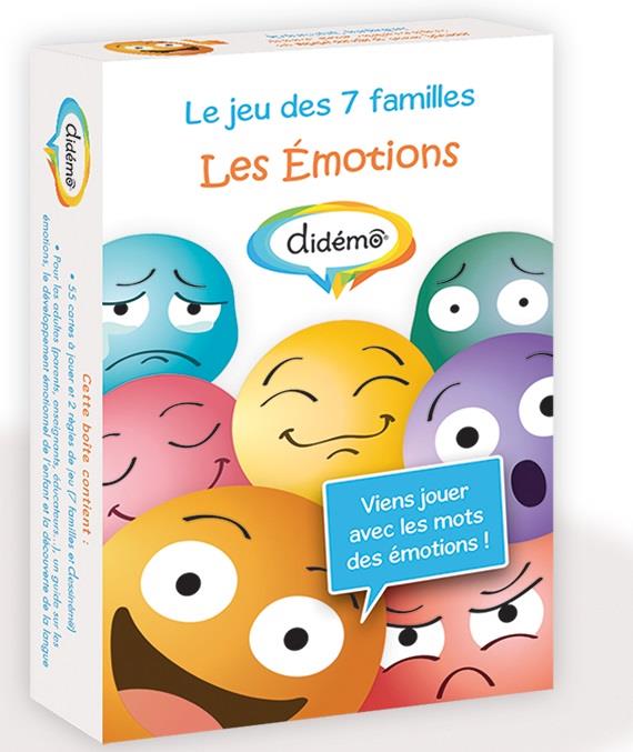 Les émotions - le jeu des 7 familles : Emilie Ruiz, Frédérique Cuisinier - Livres pour enfants ...