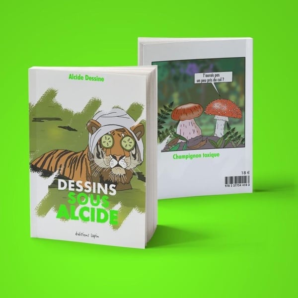 Dessins sous Alcide : Alcide Dessine - BD Humour | Cultura