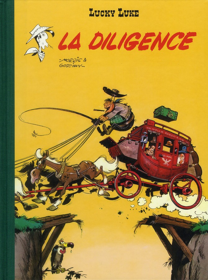 Lucky Luke Tome 1 : la diligence - édition collector : René Goscinny ...