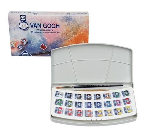 BOITE AQUA 24 1/2 GODETS VAN G BOITE AQUA 24 1/2 GODETS VAN GOGH ...