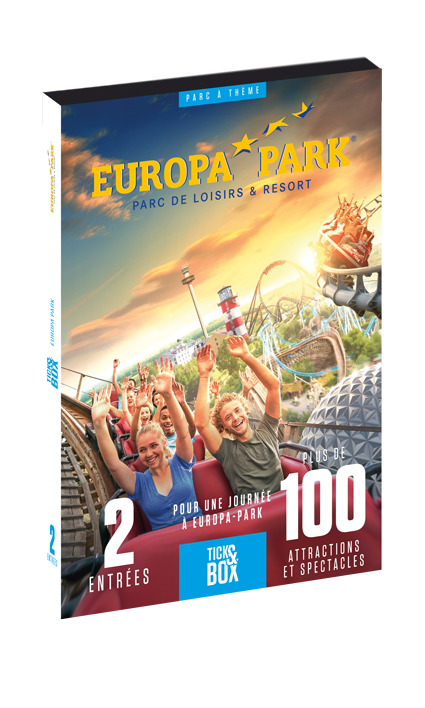 Coffret cadeau Tick&Box - Europa Park - Coffrets culture et loisirs ...