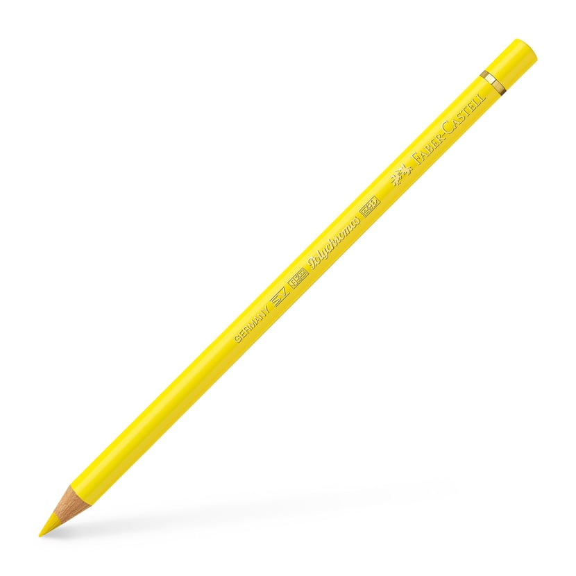 Crayon de couleur - Faber-Castell - n°105 jaune cadmium clair ...