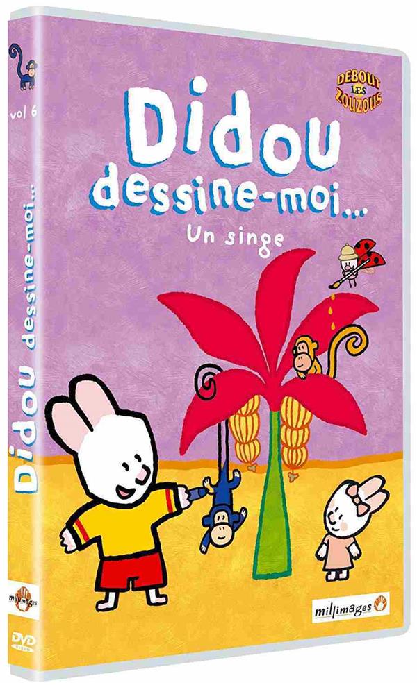 DIDOU, DESSINE MOI, VOL. 6 : UN SINGE - DVD Jeunesse - famille - Films ...