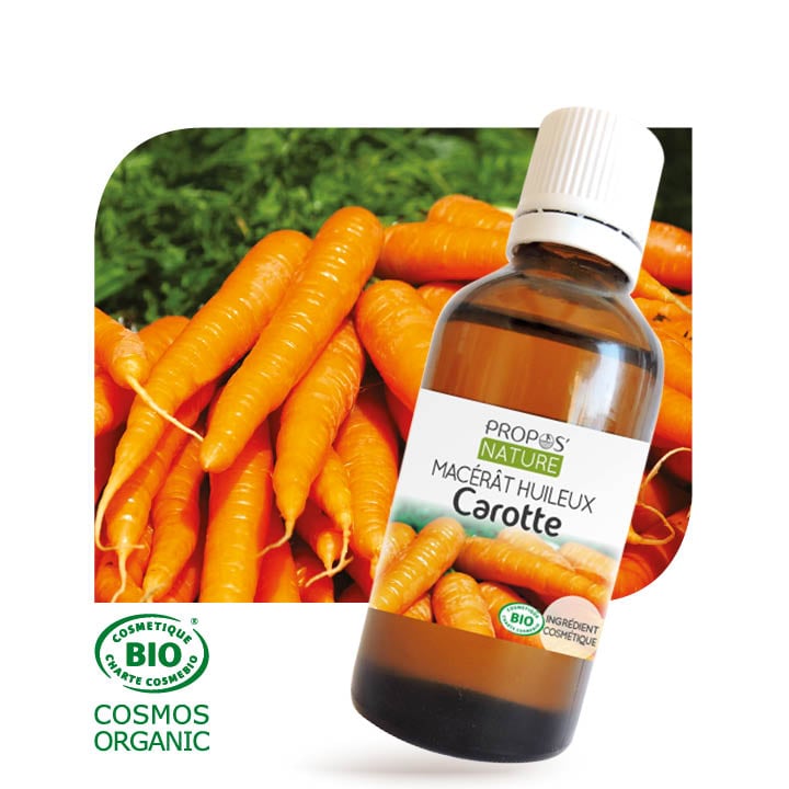 Macérât huileux de carotte bio - 50 ml - Aromathérapie - Huiles ...