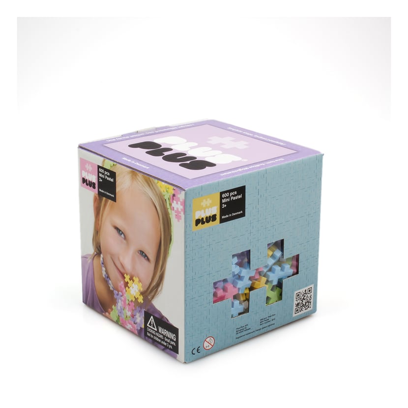 Plus Plus Box mini pastel - 600 pièces | Cultura
