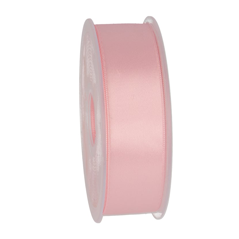 Ruban Satin Double-Face 25mm - Rose clair - Rubans - Customisation ...